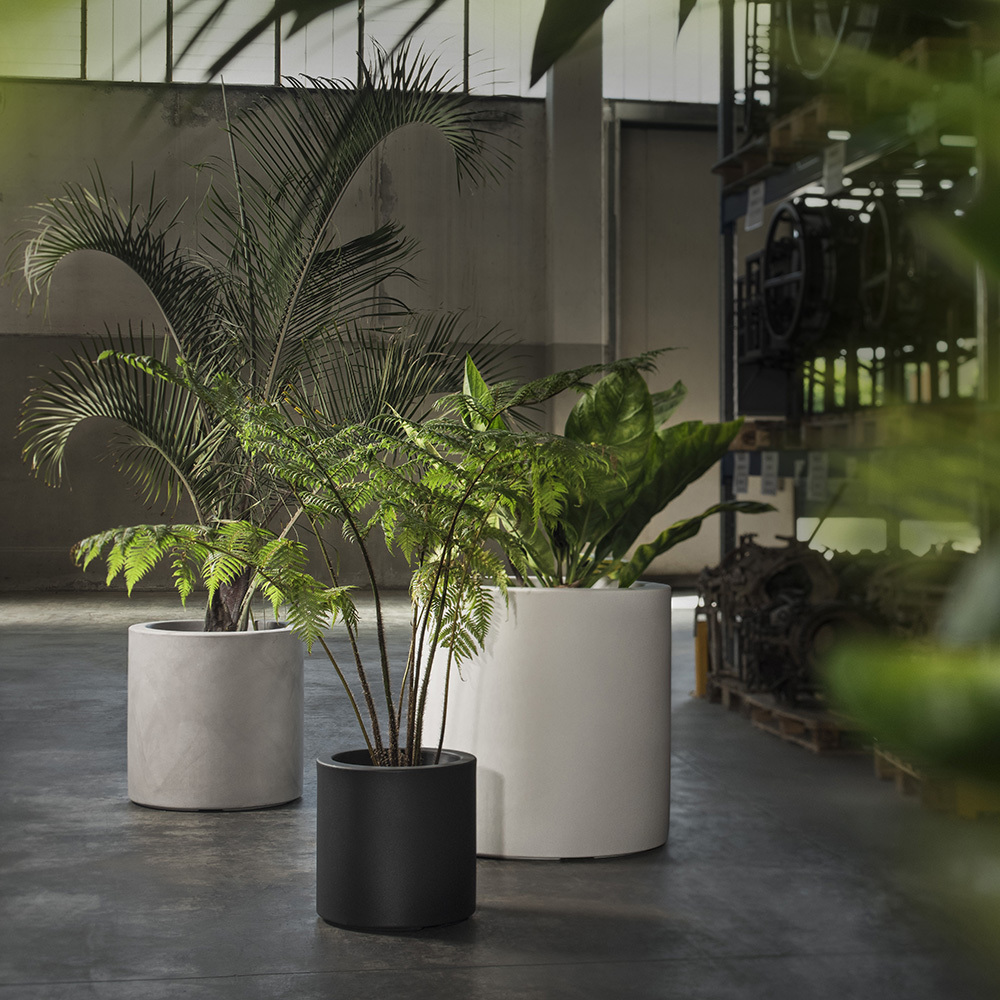 GREEN 4 GREEN::prodotti::VASI::21st GardenArt::Cilindro